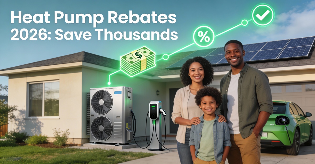 Heat Pump Rebates and Tax Credits in 2026: The Complete Homeowner Guide ...
